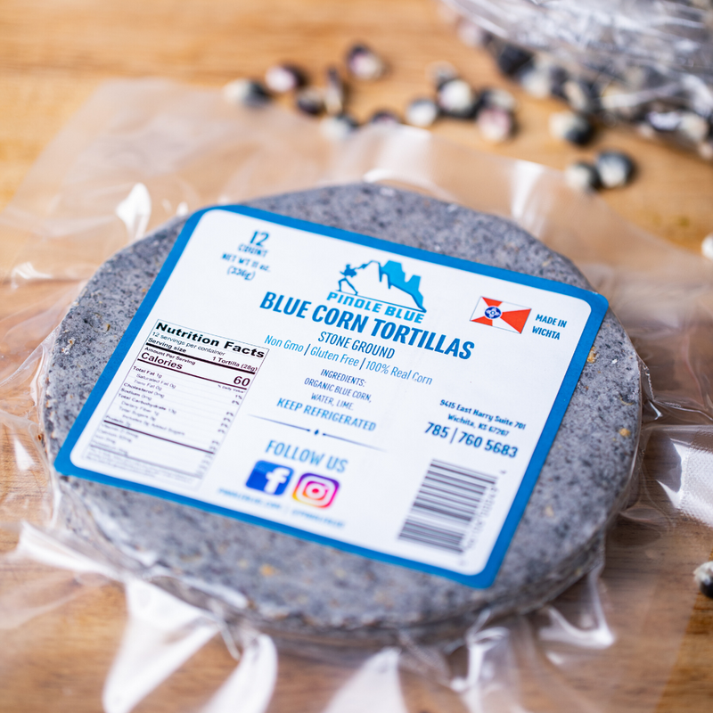 Blue Corn Stone Ground Tortillas 48 Count Bundle